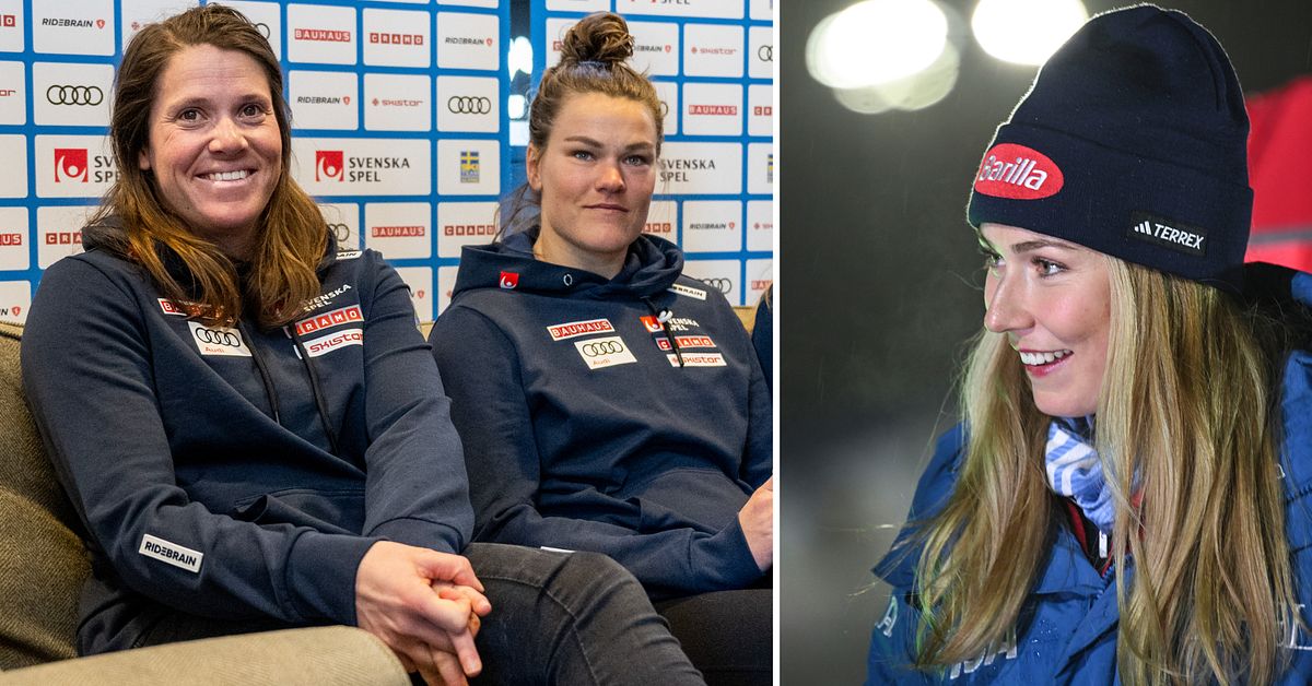Alpint: Mikaela Shiffrin om svenska stjärnorna Anna Swenn-Larsson och ...
