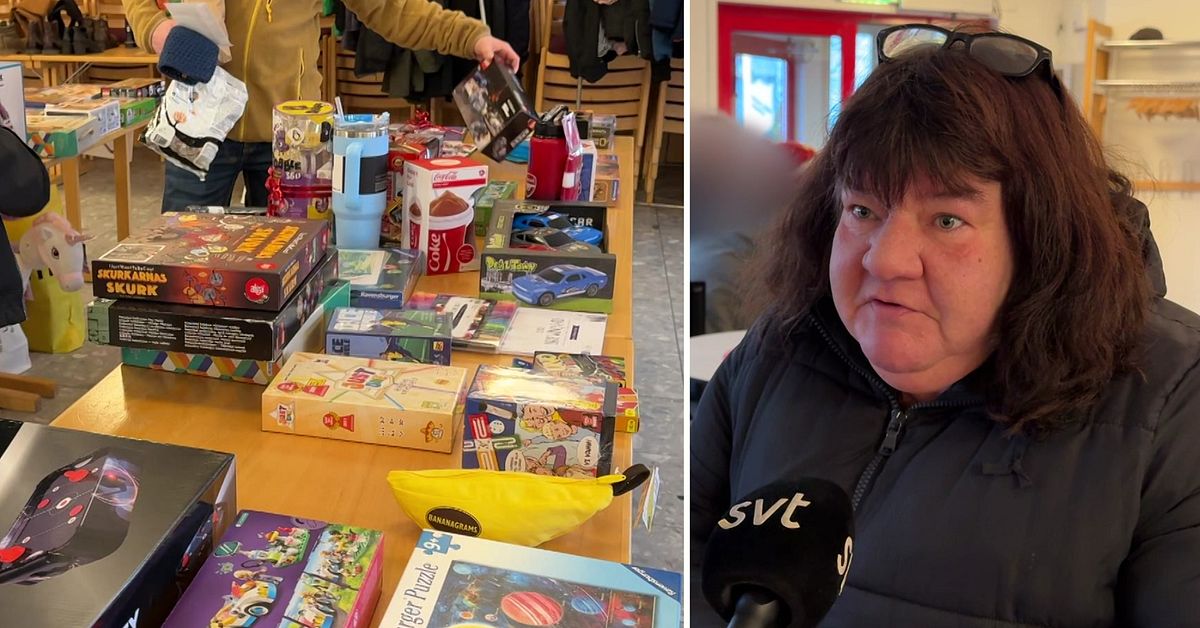 Linda tar emot ekonomisk hjälp inför jul – vill bryta tabun | SVT Nyheter