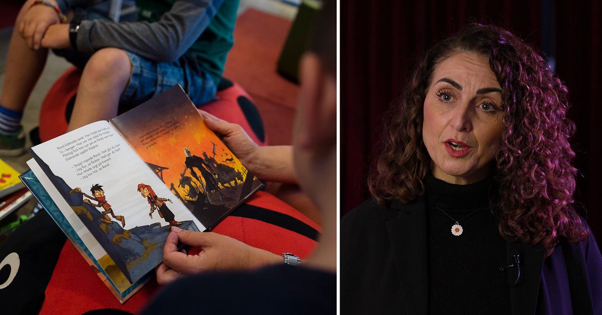 Så stärker Läslandet barns läsande: ”Använder improvisationsteater” | SVT Nyheter