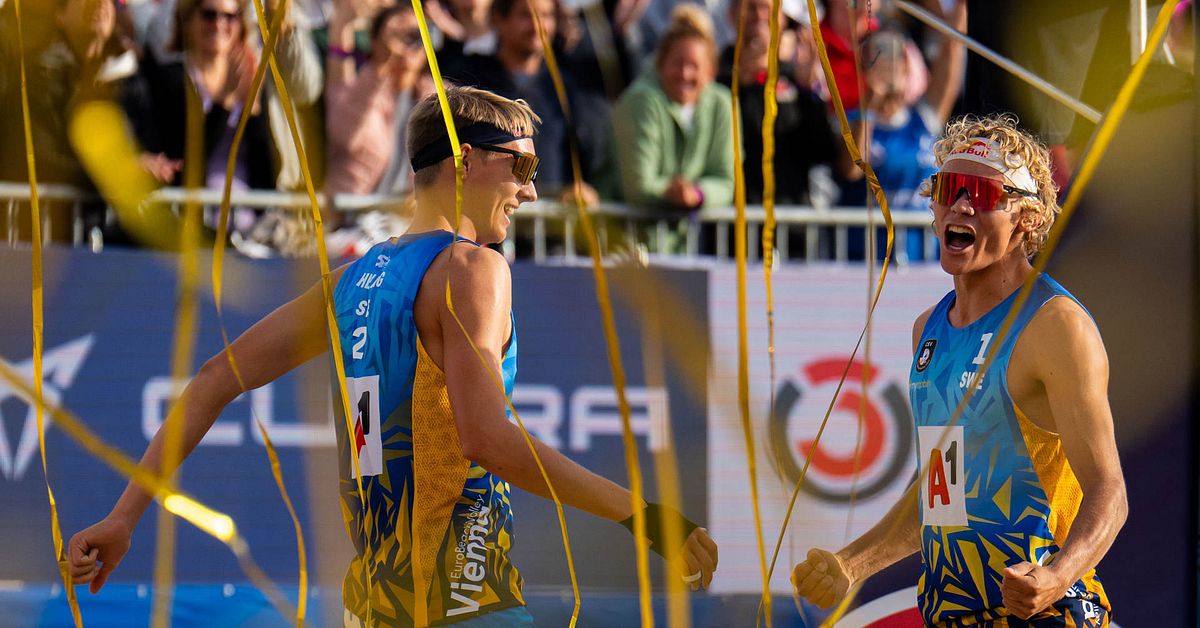 Beachvolleyboll: Åhman och Hellvig inför VM i beachvolleyboll: ”Blir ...
