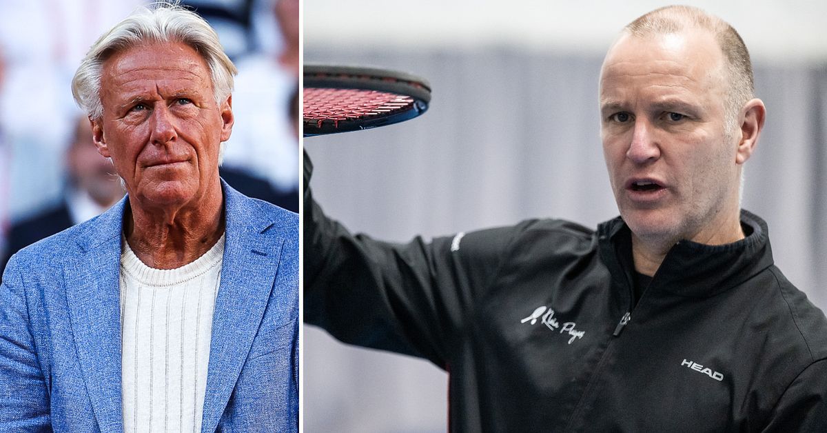 Tennis: Efter bortgången – Peter Lundgren hyllas av Björn Borg och Magnus Gustafsson | SVT Sport