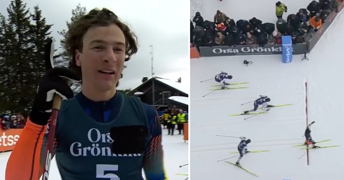 Längdskidor: Max Novaks succé – vinner efter spurtdrama | SVT Sport