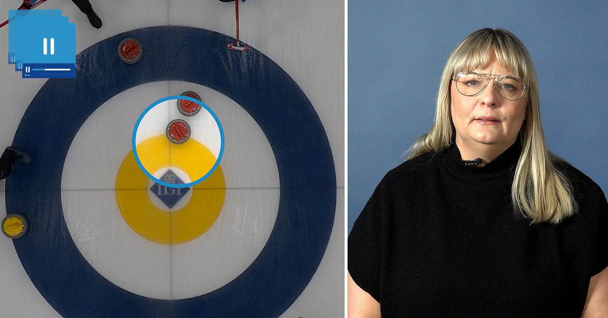 Curling: Bild för bild: Sista stenen som ger Sverige VM-guld | SVT Sport