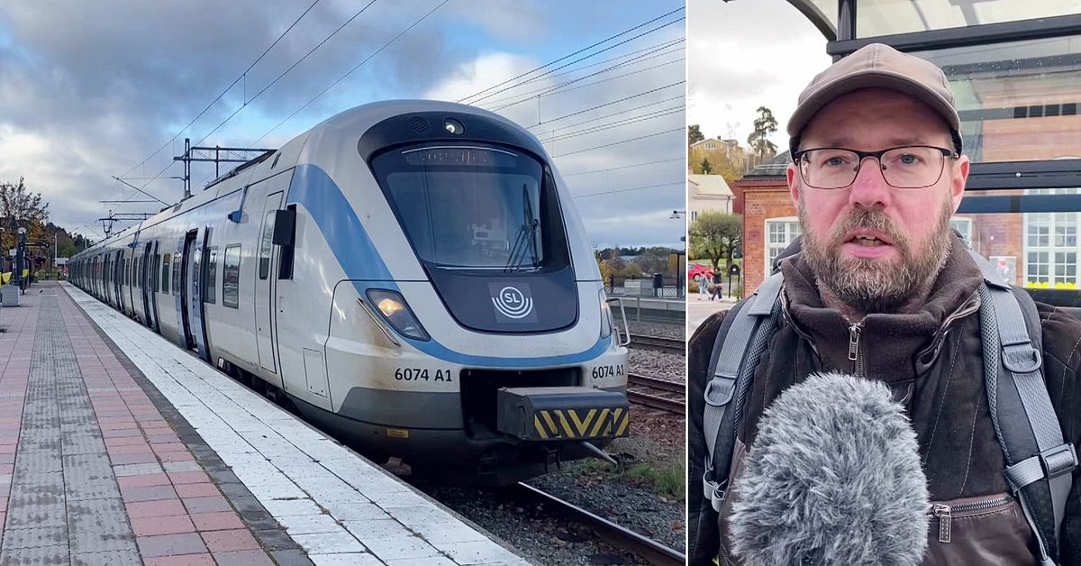 Brutna avtalet mellan SL och MTR välkomnas av pendlaren Erik i Gnesta ...