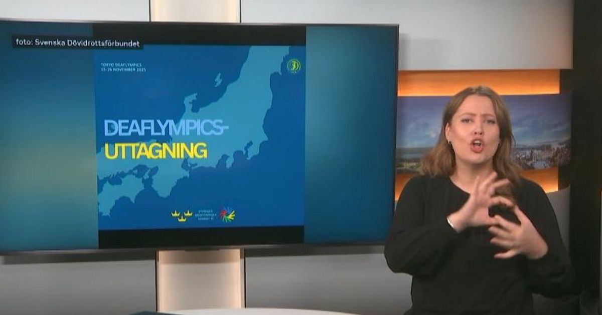 Inför Deaflympics 2025 | SVT Nyheter