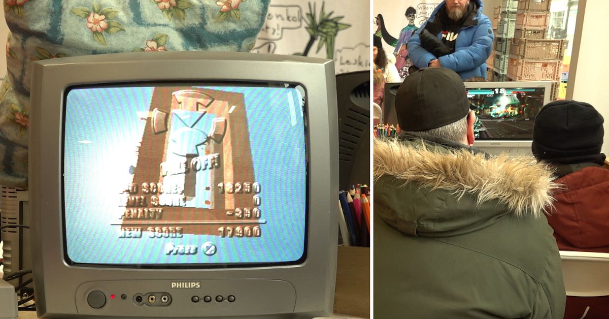 Gameskap i Örebro: ”Retrospel är roligare än nya spel” | SVT Nyheter
