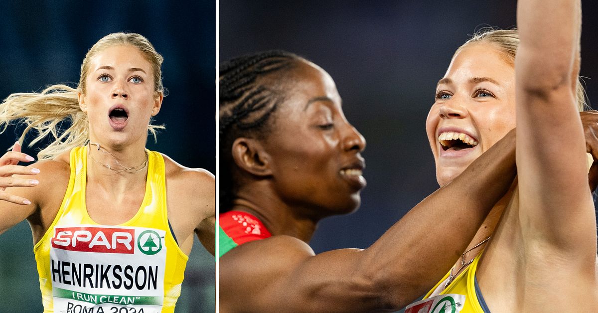 Friidrott: Julia Henriksson till EM-final – tangerade svenska rekordet ...