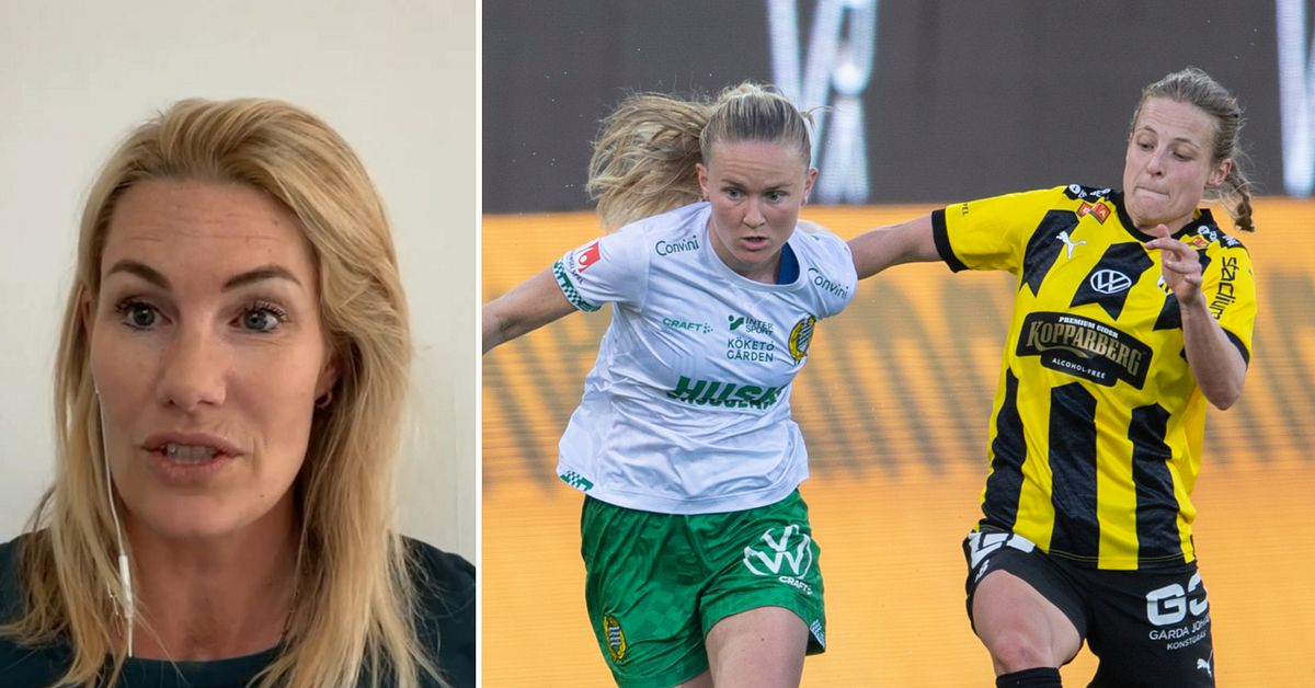 Fotboll Hanna Marklund Om Guldstriden I Damallsvenskan ”det Talar För