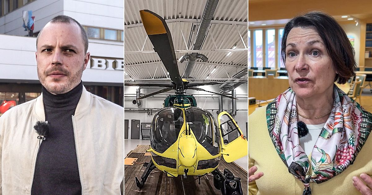 Dalarnas ambulanshelikopter blir dyrare – men anses oumbärlig | SVT Nyheter