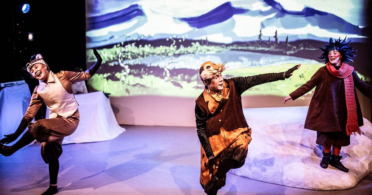 Plupp-föreställning kan ta hem prestigefullt pris | SVT Nyheter