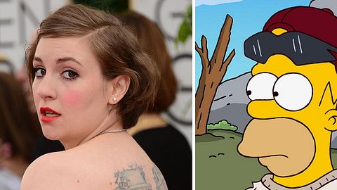 lena dunham simpsons