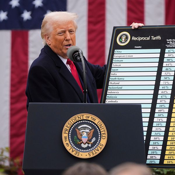 Trumps tullar | SVT Nyheter