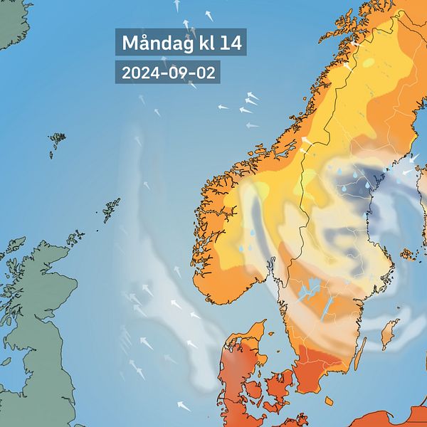 Den här artikeln uppdateras inte längre. Aktuell prognos finns på svt ...