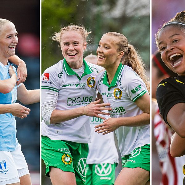 Fotboll: Se när AIK tar emot toppjagande Häcken i damallsvenskan | SVT Sport