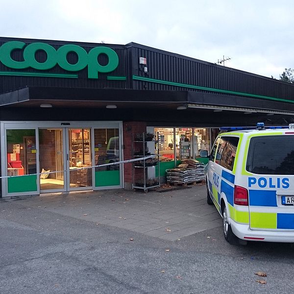 Väpnat rån mot Coop Haga | SVT Nyheter