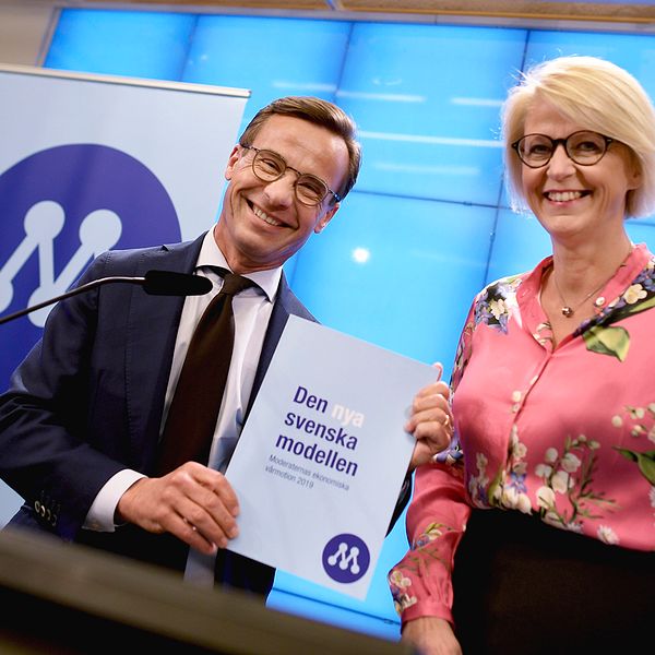 Elisabeth Marmorstein om moderata skuggbudgeten | SVT Nyheter
