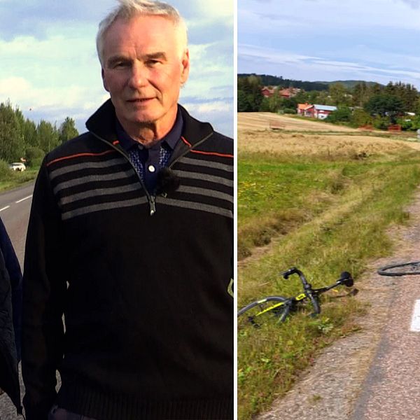 Körde På Cyklister Med Dikesröjare Döms Till Dagsböter Svt Nyheter