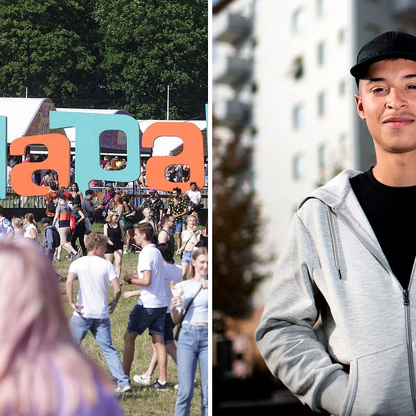 Rapparen Adaam döms för brott på Lollapalooza | SVT Nyheter