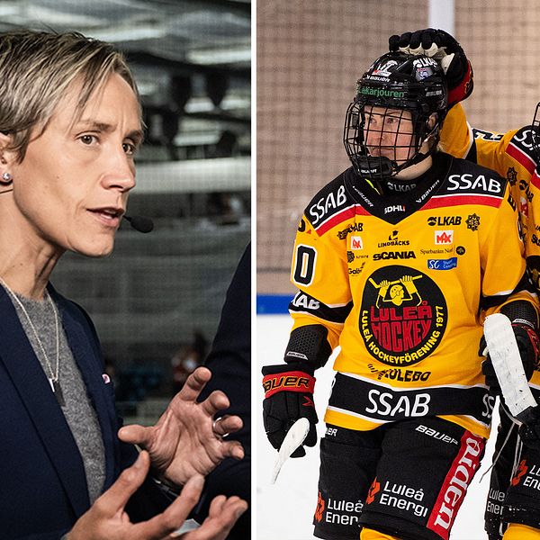 Ishockey: Maria Rooth om Luleås överlägsenhet i SDHL | SVT Sport