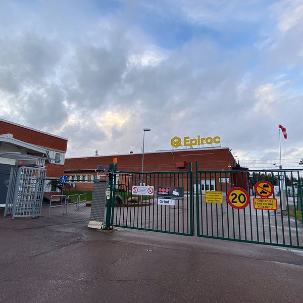 Klart: 40 tjänster försvinner från Epiroc i Fagersta | SVT Nyheter