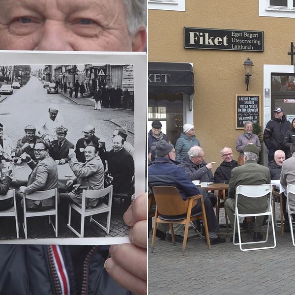 50 år sedan E4:an flyttades – protester har blivit hejarop | SVT Nyheter