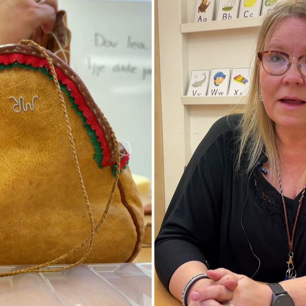Hon lär samiska barn i Idre och Härjedalen att slöjda – ”Intresset ökar ...