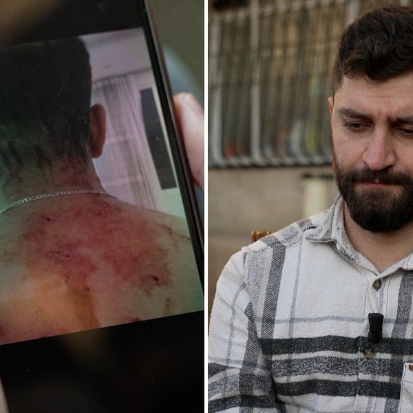 Kaywan hjälpte skadade demonstranter i Iran – fängslades | SVT Nyheter