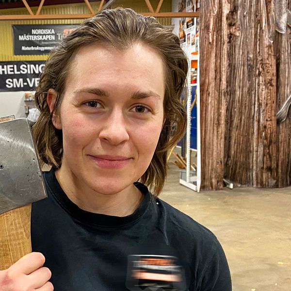 Lista: Så hugger du ved på bästa sätt – timbersportaren Tove från Orsa ...