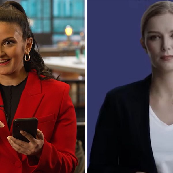 Se det nya AI-nyhetsankaret – SVT:s programledare reagerar | SVT Nyheter