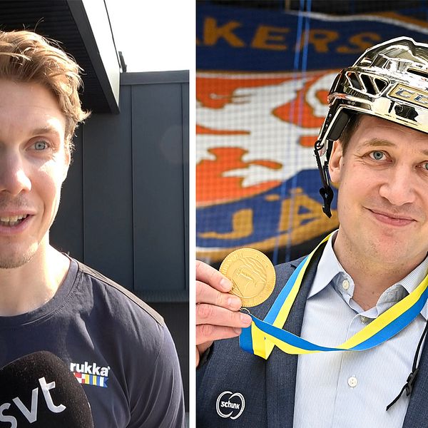 Ishockey: Miika Koivisto ställs mot tidigare tränaren Sam Hallam: ”Han är smart” | SVT Sport