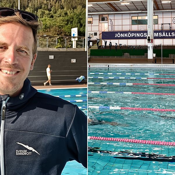 Han blir ny klubbchef i Jönköpings Simsällskap | SVT Nyheter