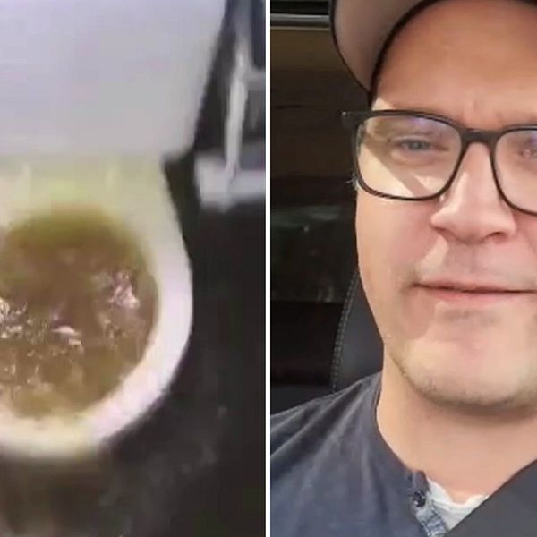 Andreas hem i Åmål fylldes med vatten: ”Stod en fontän ur toalettstolen ...