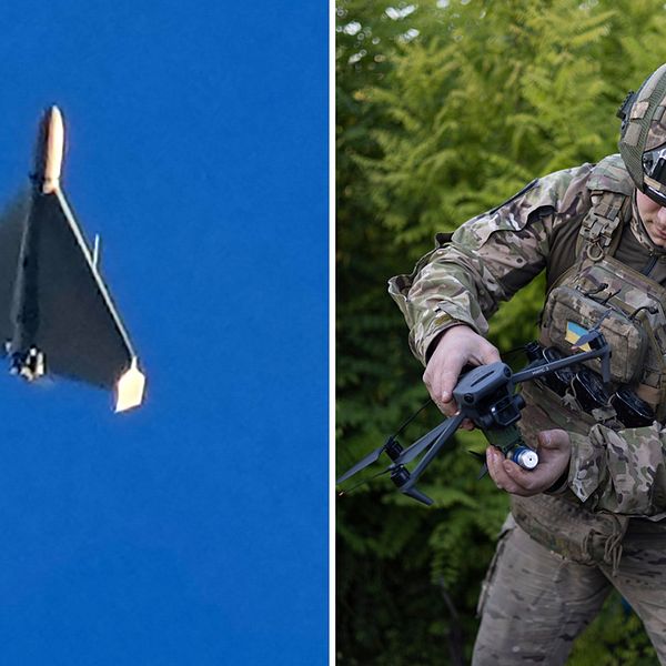 Allt större hot från drönare: ”Nato måste anpassa sig – fort” | SVT Nyheter