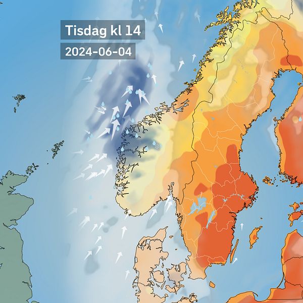 Den här artikeln uppdateras inte längre. Aktuell prognos finns på svt ...