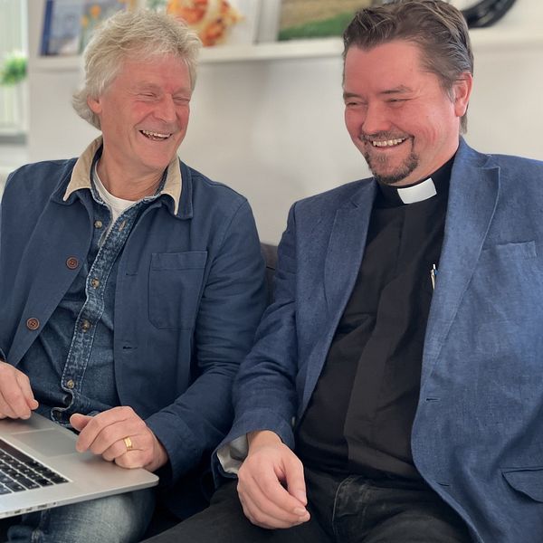 Stockholmsskådisen Jonas Bodinger Larsson blev präst i Torsby | SVT Nyheter