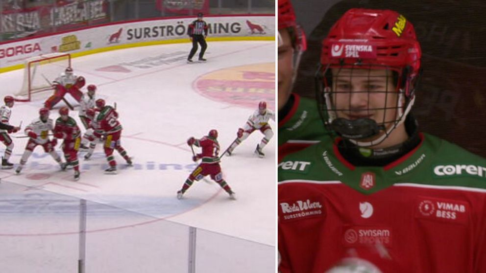 Ishockey: Talangen Elton Hermansson bakom Modos seger mot Mora | SVT Sport