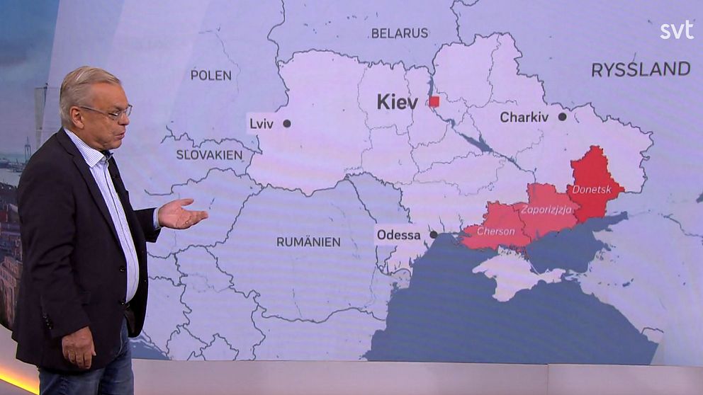 ”Ukraina har sin starkaste försvarslinje i Donetsk” – Senaste nytt om kriget i Ukraina | SVT Nyheter