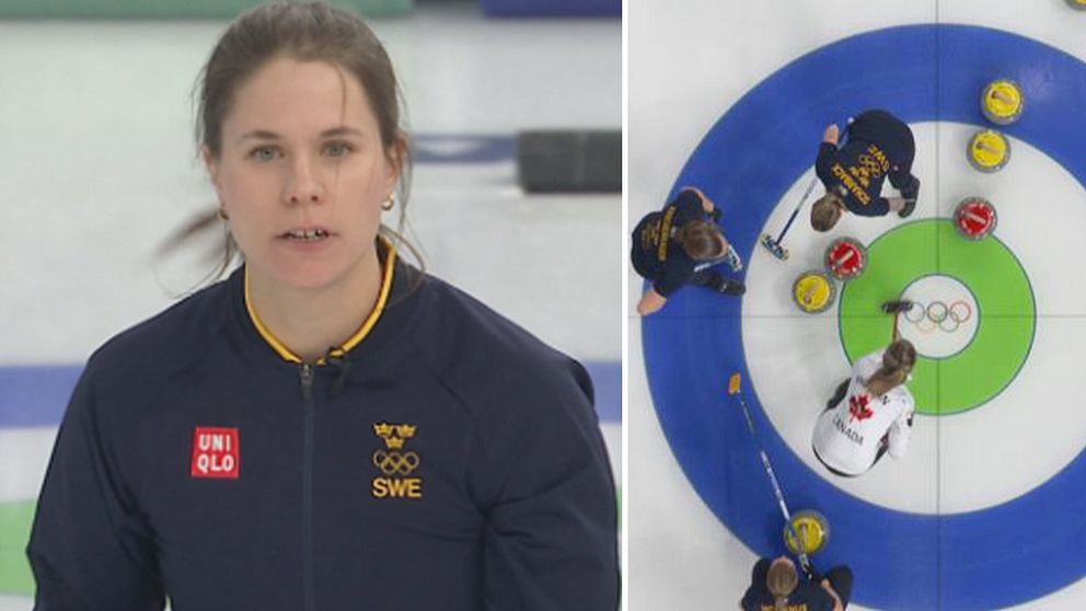 Curling: Lag Hasselborg föll – efter lagkaptenens miss | SVT Sport