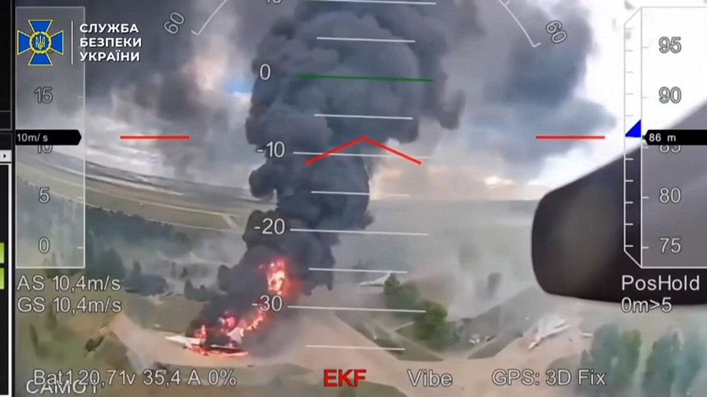 150 ryska drönare mot Ukraina – Senaste nytt om kriget i Ukraina | SVT ...