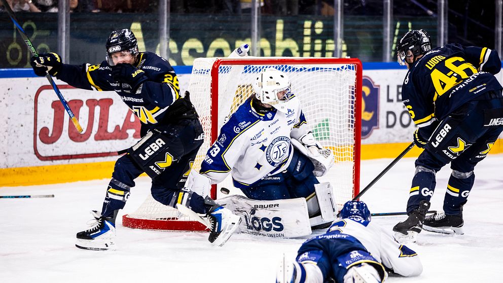 Ishockey: Leksand åker ur SHL – föll igen i ångestkvalet mot HV71 | SVT ...