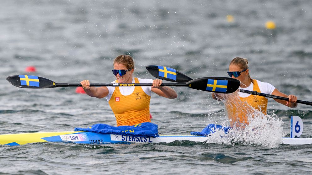 Kanot: Linnea Stensils och Moa Wikberg missade OS-final med hundradelar ...