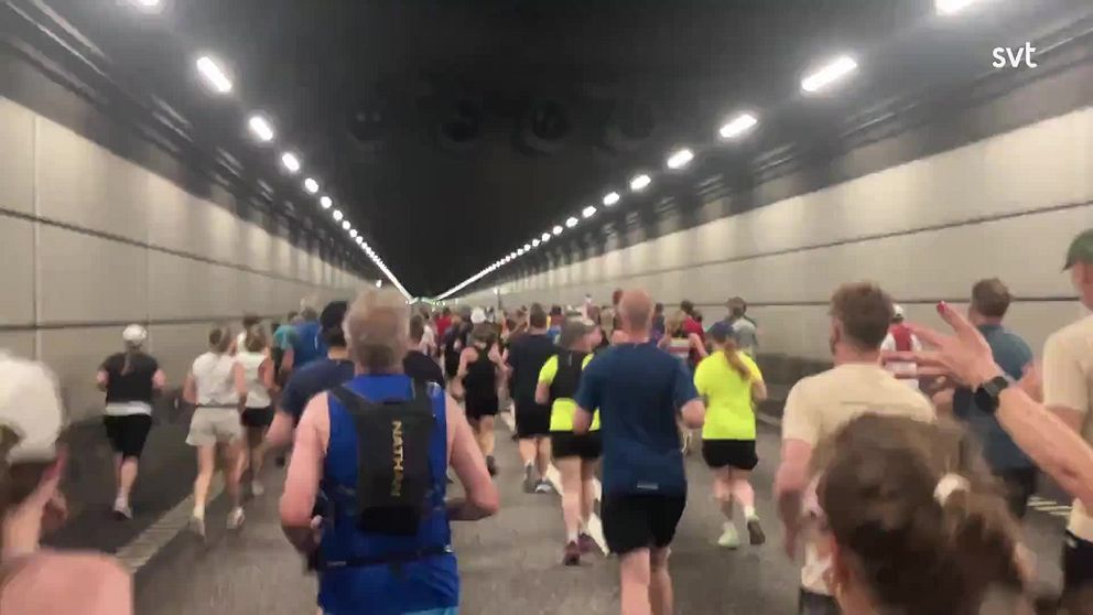 Broloppet är över – 40 000 löpare tog sig över till Malmö | SVT Nyheter