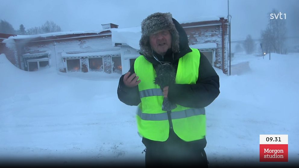 Stopp på riksväg 50 i Ludvika – stillastående lastbilar – SMHI: Röd ...