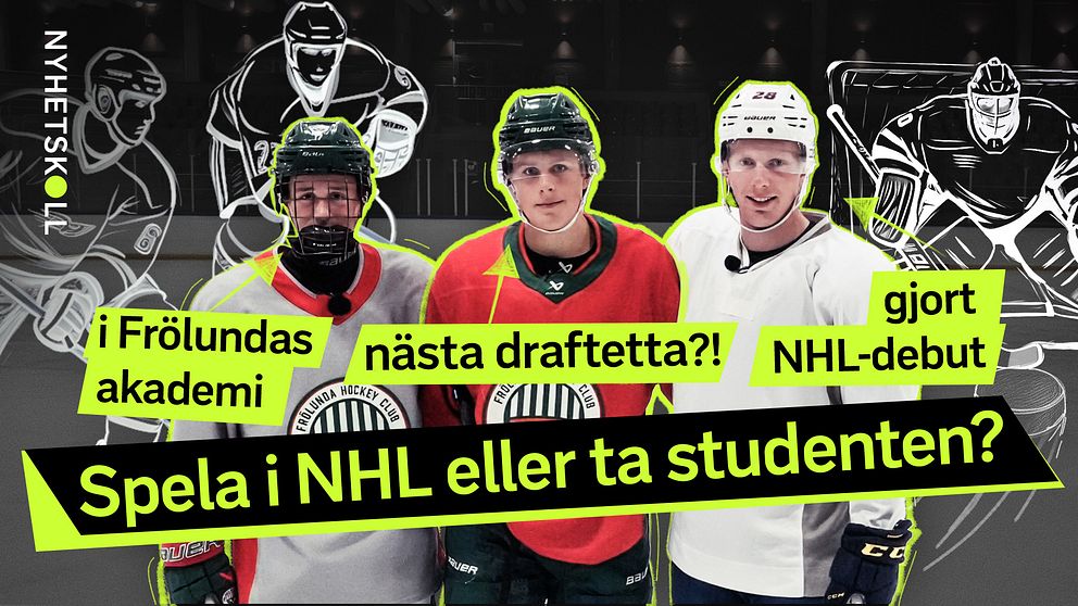 Ishockey: Bröderna Stenberg sporrar varandra till stordåd | SVT Sport