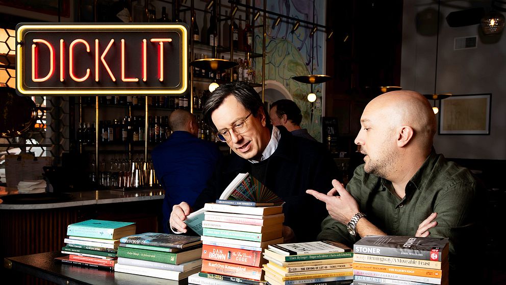 Programmet Dicklit ska locka män att läsa | SVT Nyheter