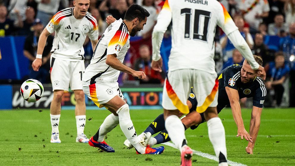 Fotboll: Tyskland krossade Skottland i öppningsmatchen i EM | SVT Sport