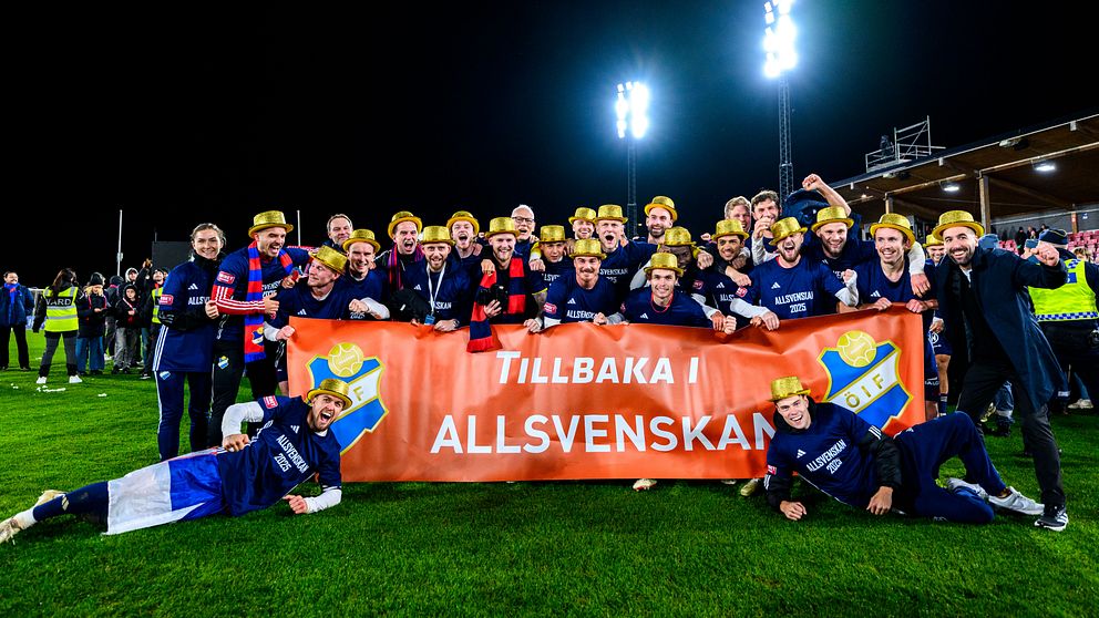 Fotboll: Östers IF klart för allsvenskan – för första gången sedan 2013 ...