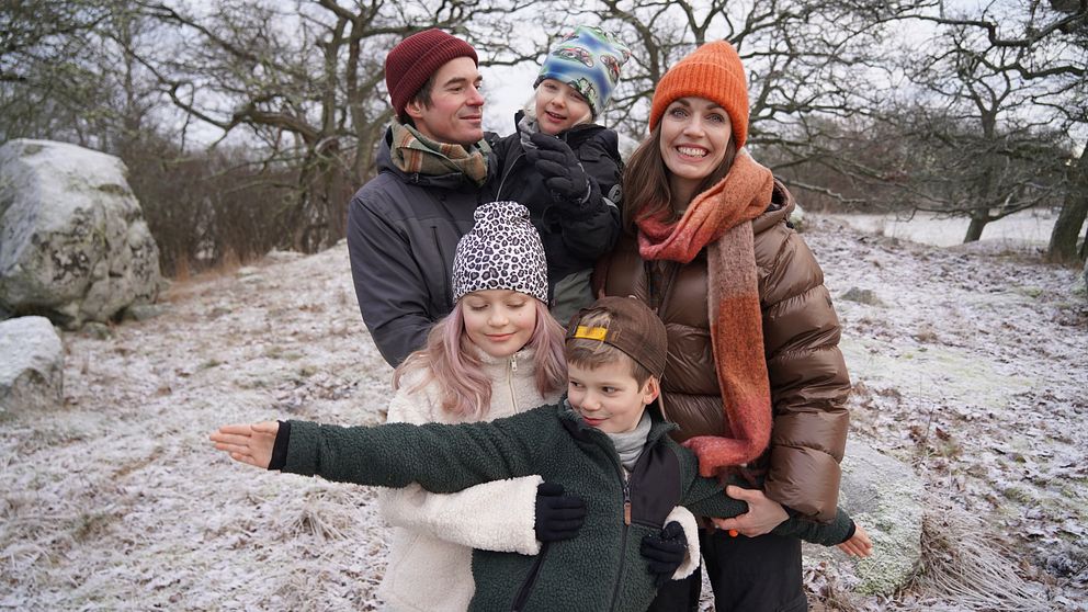 Utmaningen för Familjen Björk Örde – skippa skärmen | SVT Nyheter