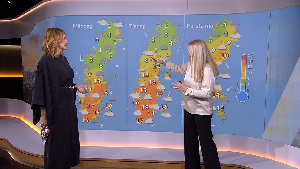 Prognosen: Så blir vädret på Valborg | SVT Nyheter