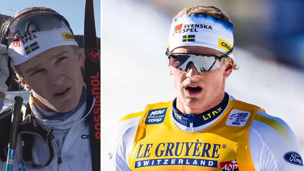 Längdskidor: Edvin Anger långt efter – Johannes Hösflot Kläbo nära ...